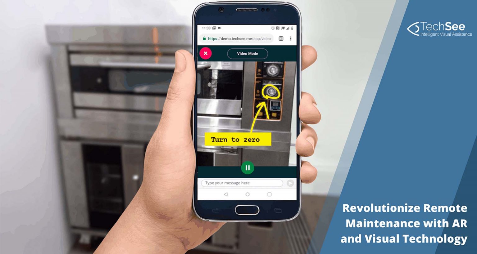 Upgrading Remote Maintenance with Visual AR | TechSee