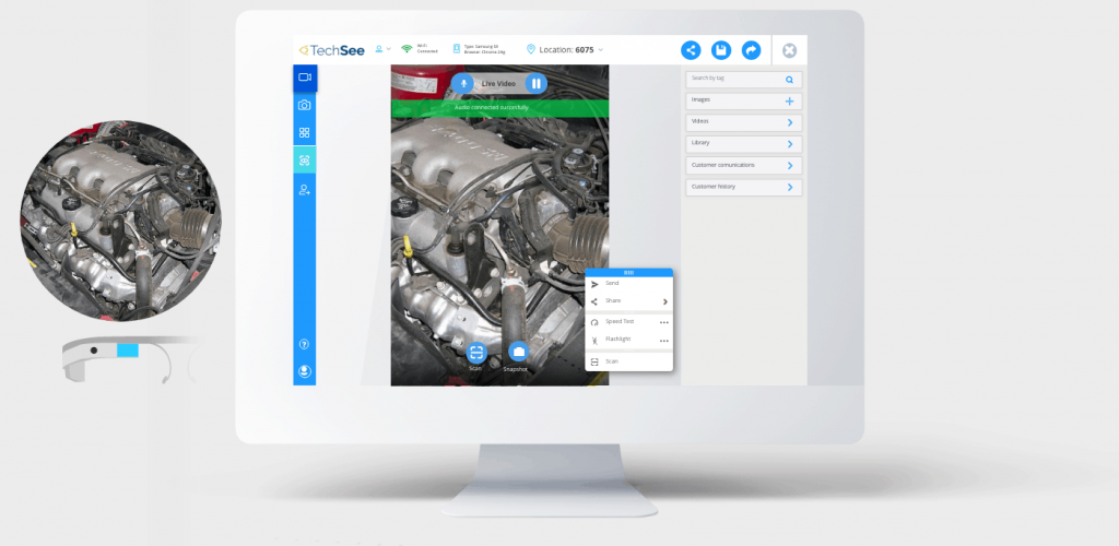 Remote Field Service Visual Support & Automation | TechSee