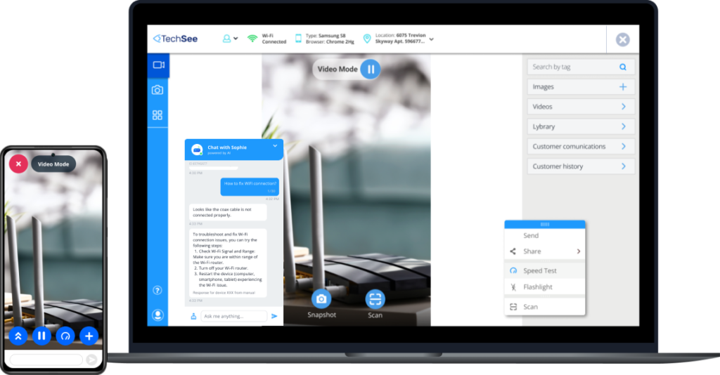 Sophie Live: Visual Remote Support