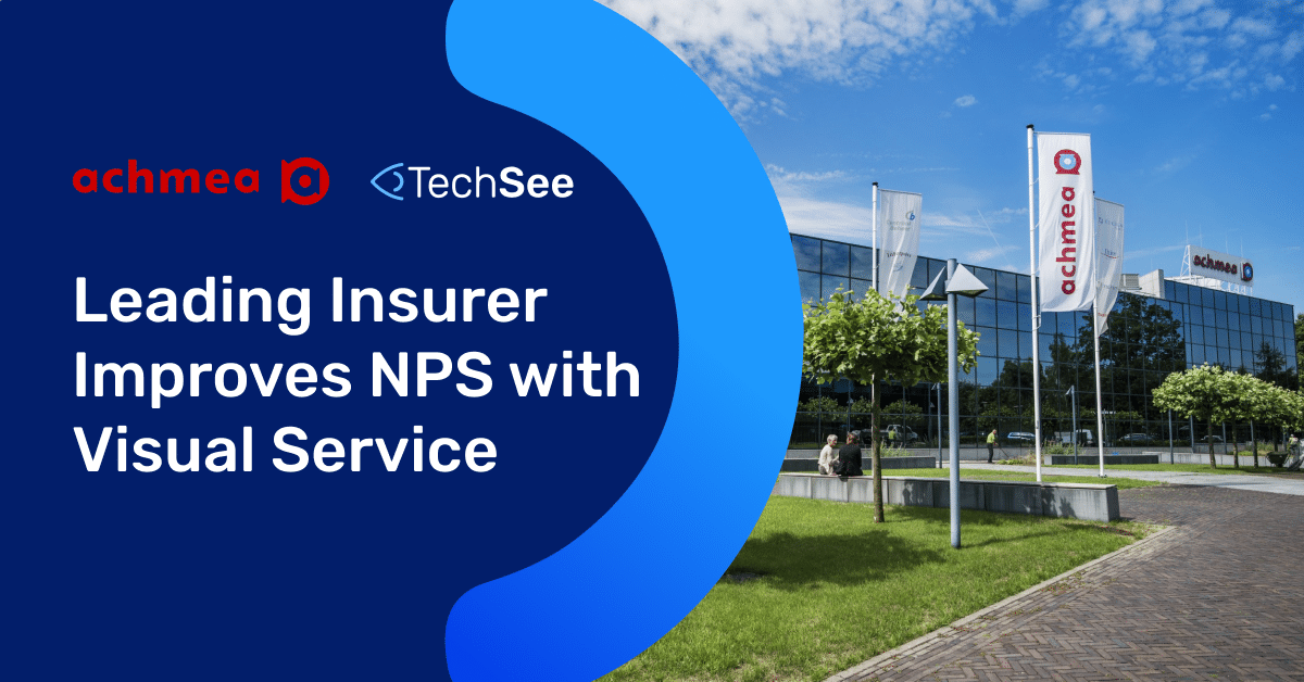 Top Insurer Achmea Improves Net Promoter Score by 11 points | TechSee